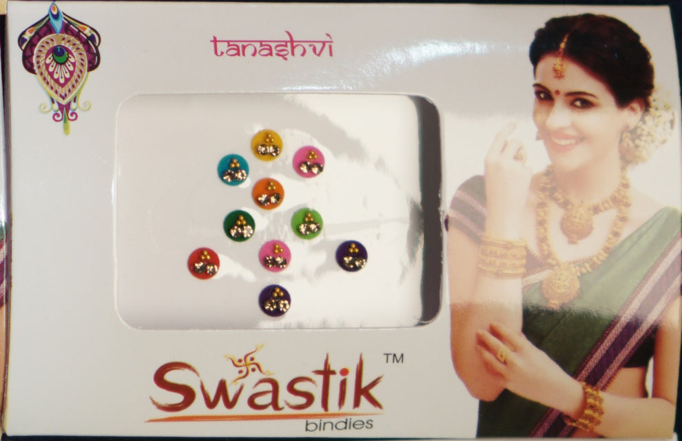 Traditional Indian Bindis WIth Multicolor Designs | The Punjabi Kudi