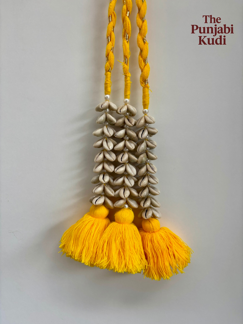 Handcrafted Traditional Paranda with Cowrie Shells & Tassels – The ...